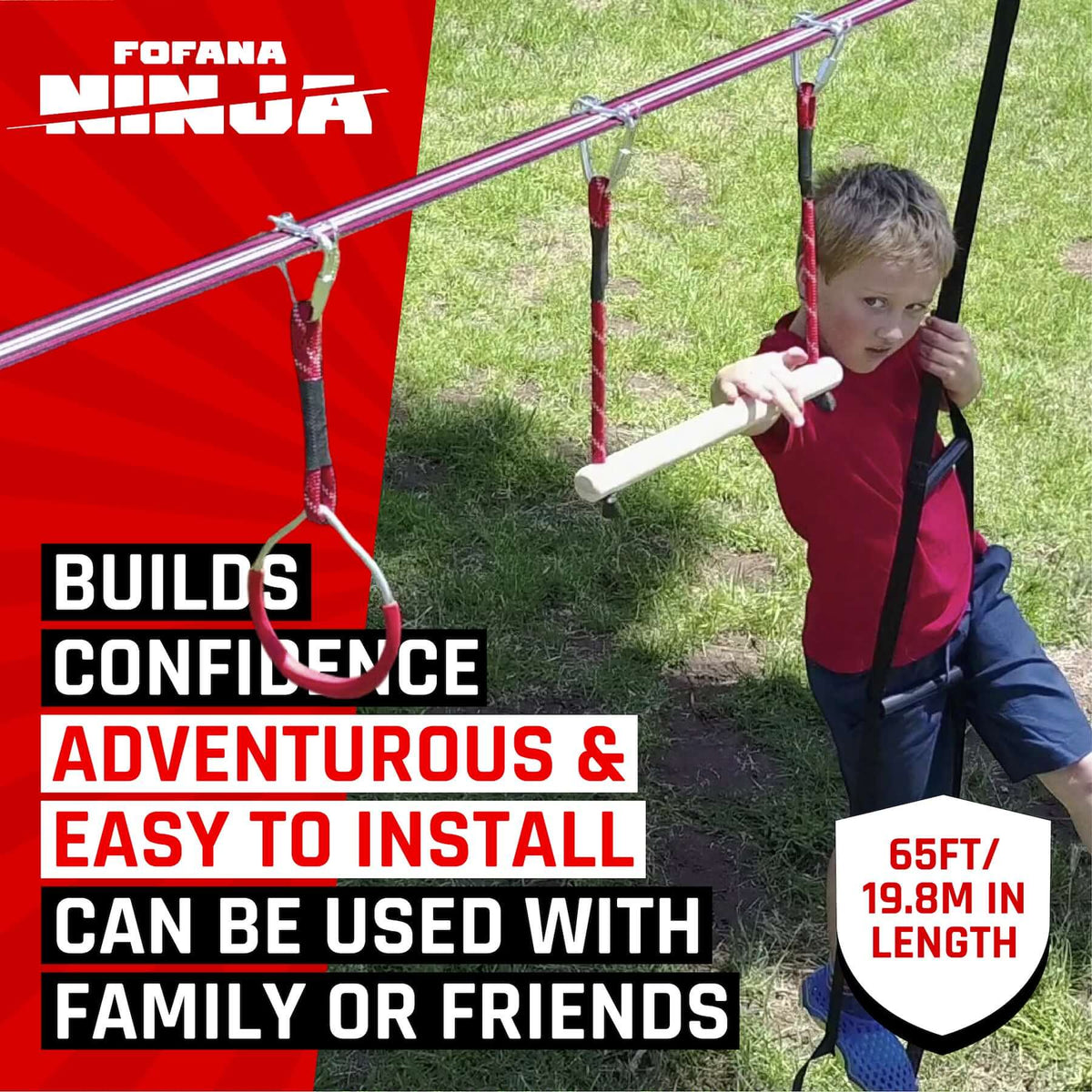 Fofana Ninja Warrior Slackline Obstacle Course – Buy Now | Fofana